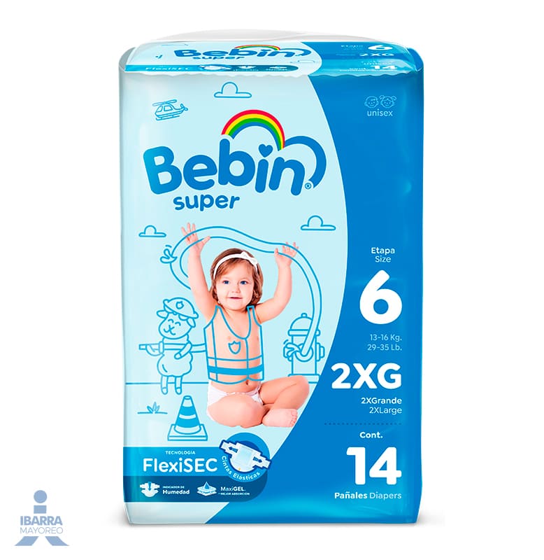 panal bebin super 2xg 14 pzas | Ibarra Mayoreo