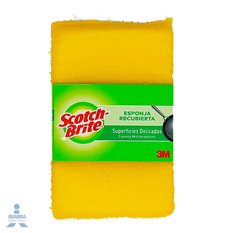 fibra scotch brite esponja recubierta colores | Ibarra Mayoreo