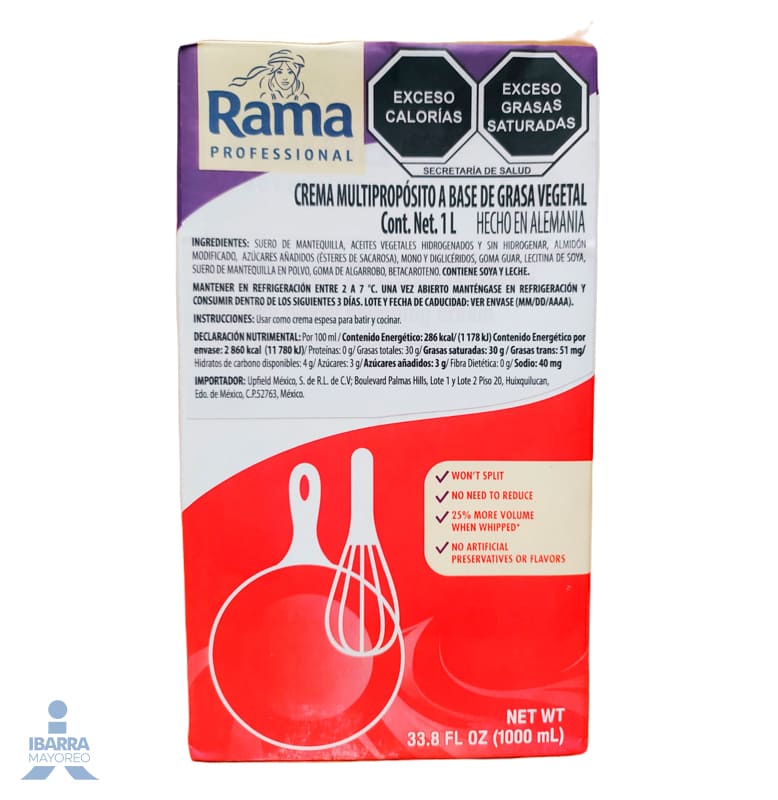 crema multiproposito rama 1 l | Ibarra Mayoreo