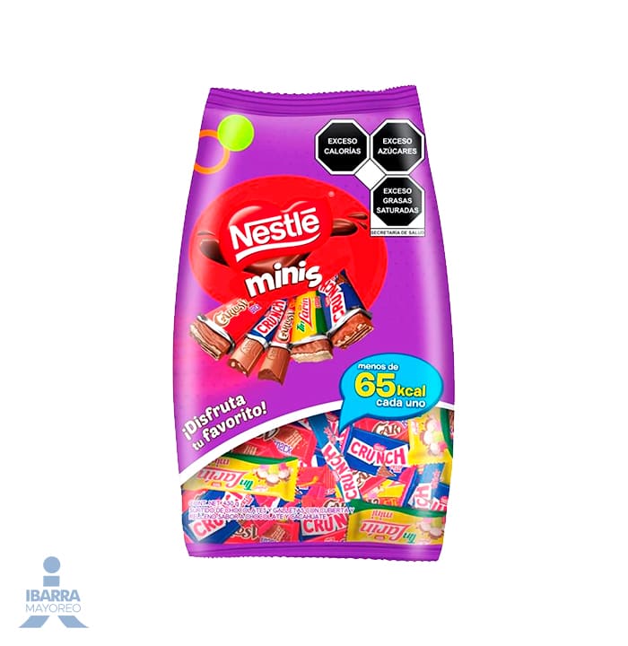 chocolate nestle minis mix 430 g | Ibarra Mayoreo