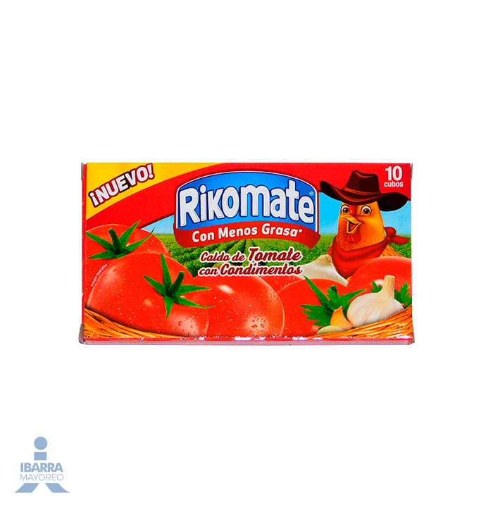 caldo rikomate 10 pzas | Ibarra Mayoreo