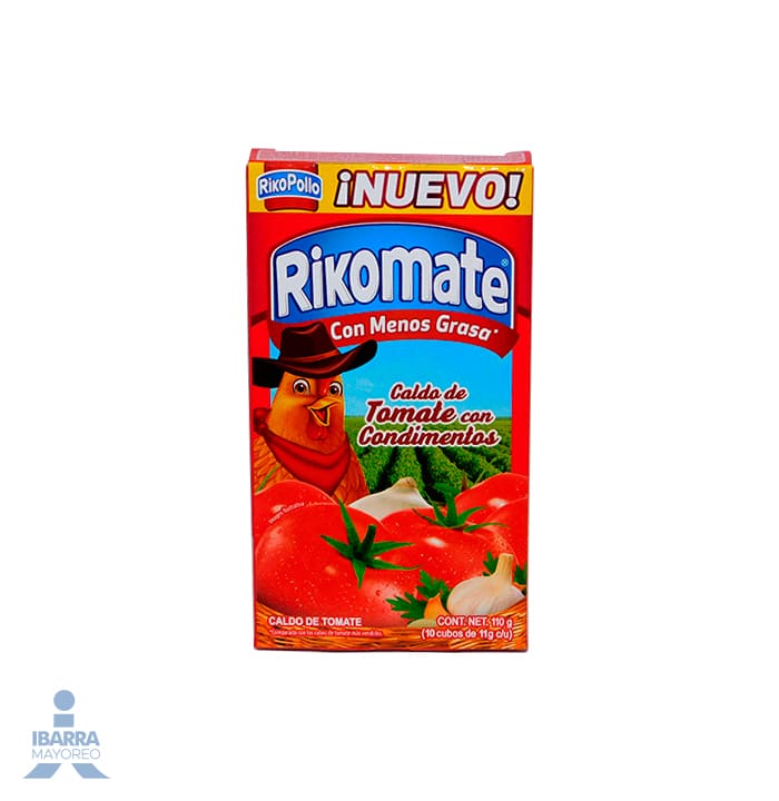 caldo rikomate 10 pzas | Ibarra Mayoreo