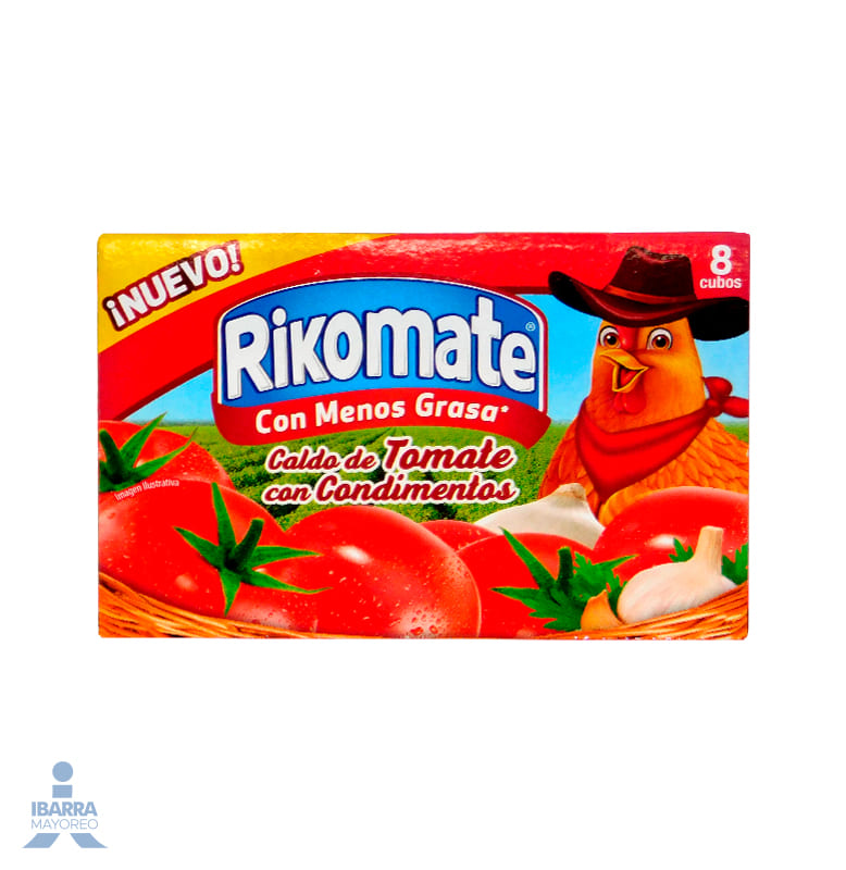 caldo rikomate 8 pzas | Ibarra Mayoreo