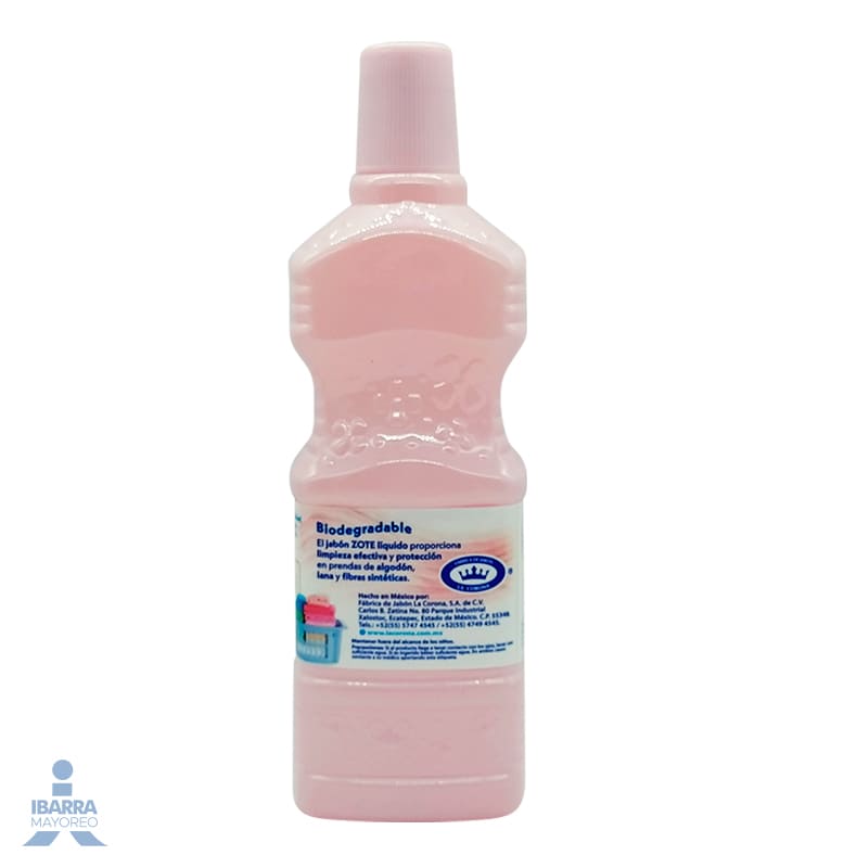 jabon zote rosa liquido 1 l | Ibarra Mayoreo