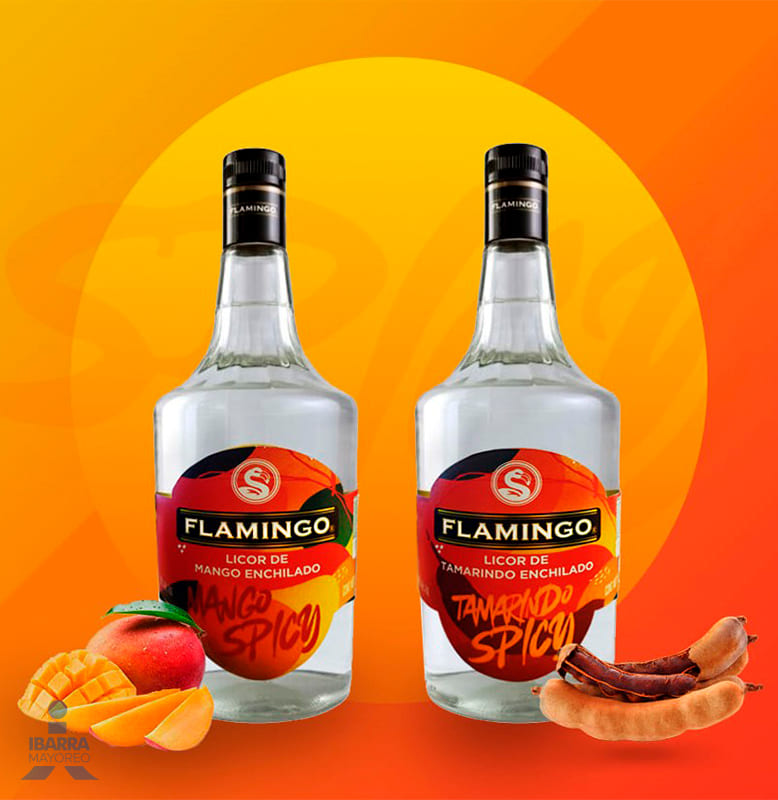 licor flamingo tamarindo enchilado 750 ml | Ibarra Mayoreo