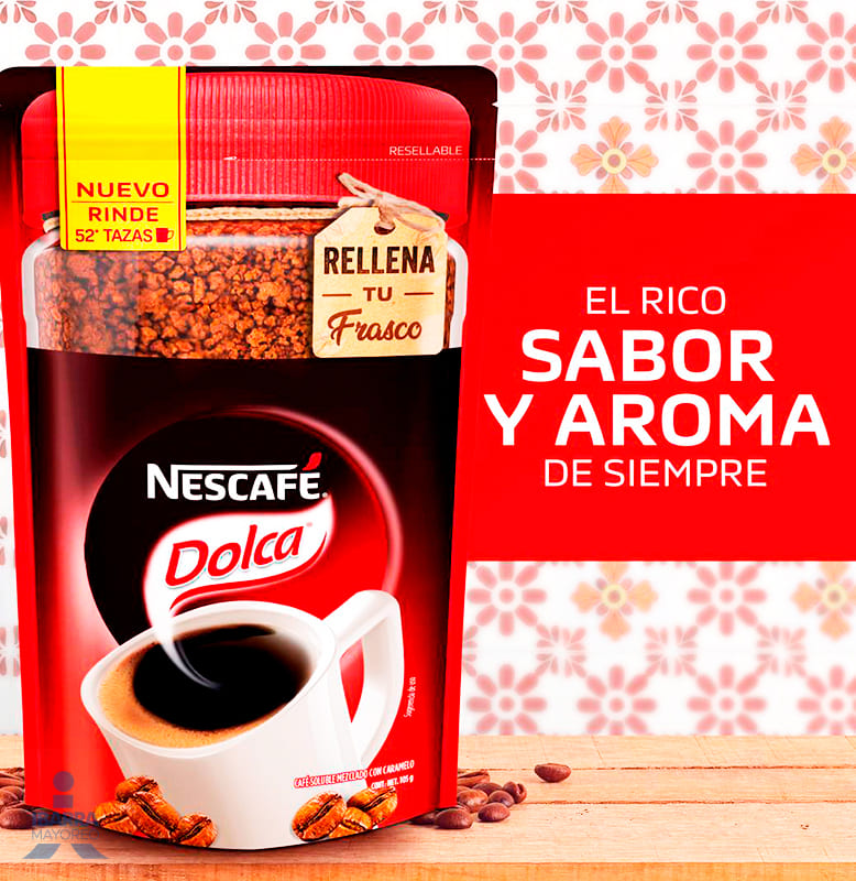 cafe nescafe dolca doy pack 105 g | Ibarra Mayoreo