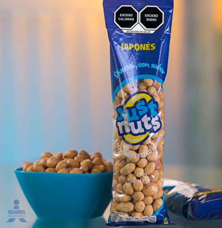 juts nuts cacahuate japones 175 g | Ibarra Mayoreo