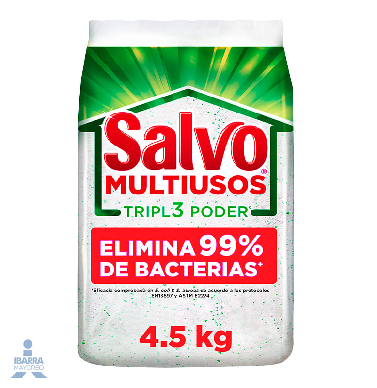 detergente salvo multiusos 4 5 kg | Ibarra Mayoreo