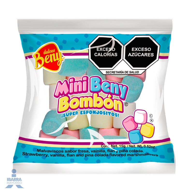 bombon beny mini 50 pzas | Ibarra Mayoreo