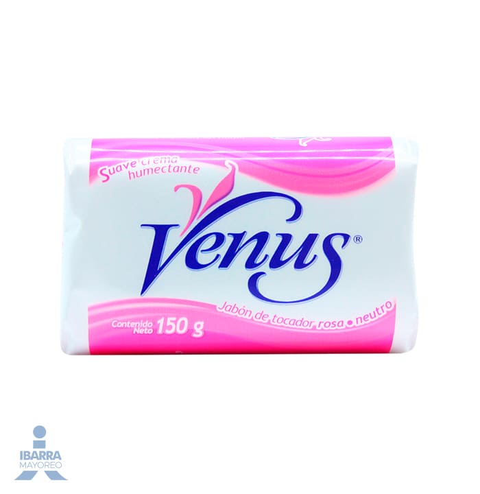 jabon de tocador venus rosa 150 g | Ibarra Mayoreo
