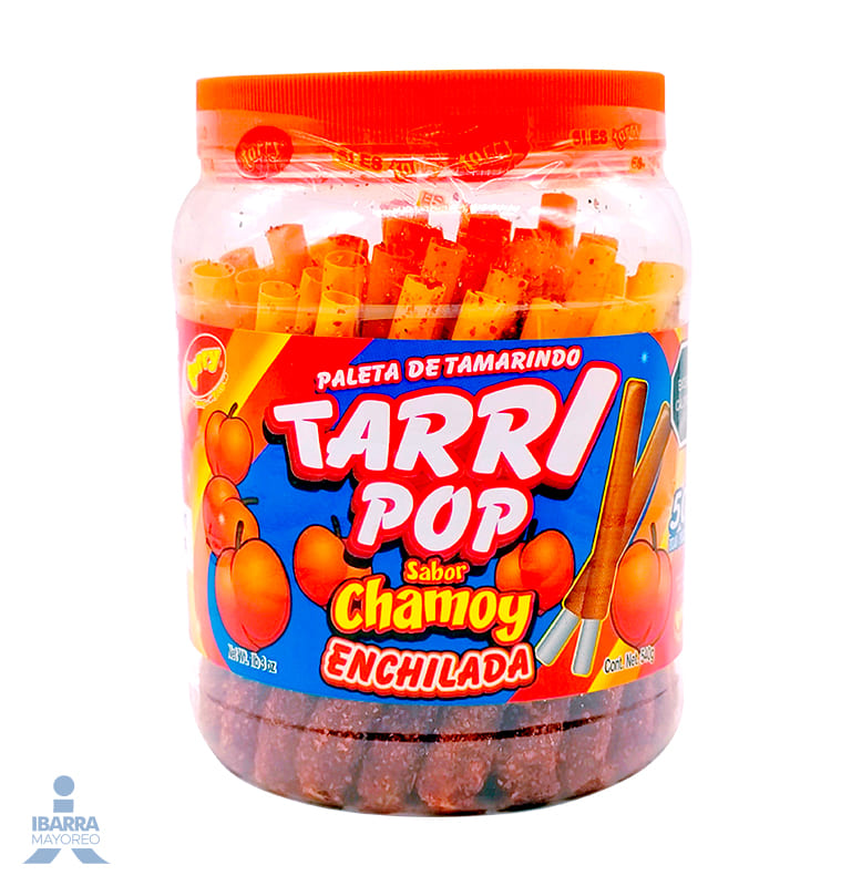 paleta tarry pop tamarindo con chamoy 540 g | Ibarra Mayoreo