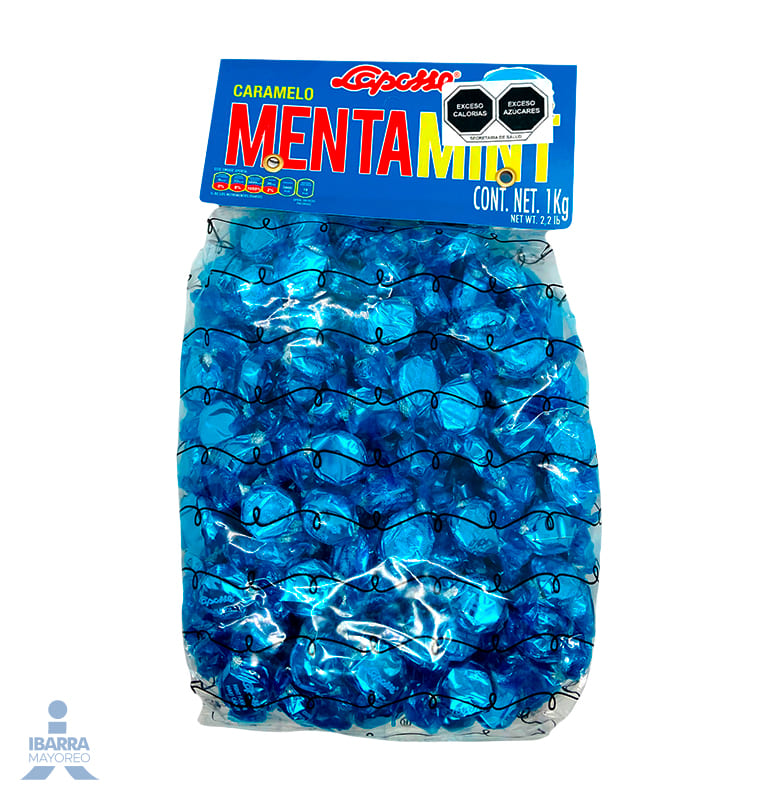 caramelo luxus menta 500 g | Ibarra Mayoreo
