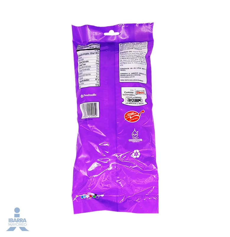 panditas ricolino boo 22 pzas | Ibarra Mayoreo