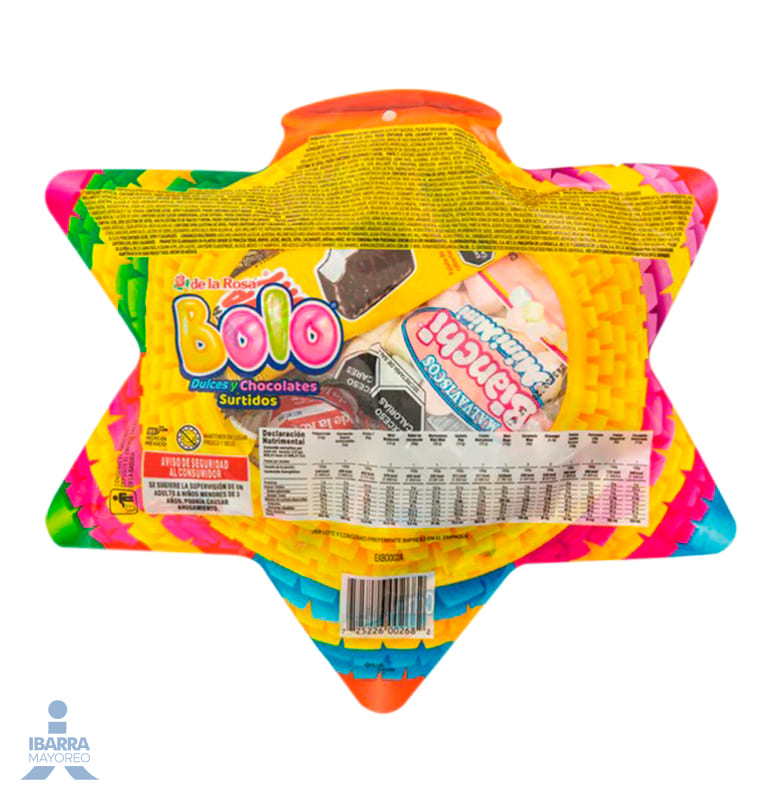 bolo de la rosa estrella 231 g | Ibarra Mayoreo