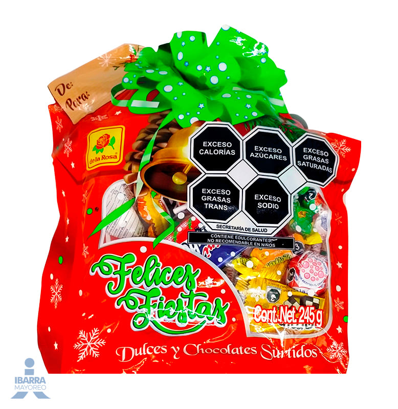 bolo de la rosa regalo navideno 245 g | Ibarra Mayoreo
