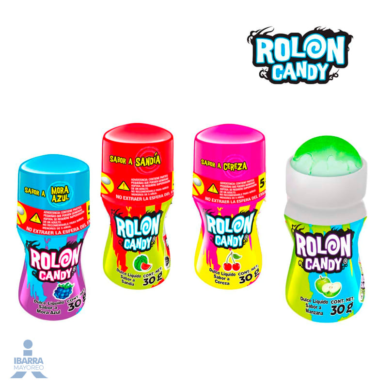 dulce palola rolon candy 12 pzas | Ibarra Mayoreo