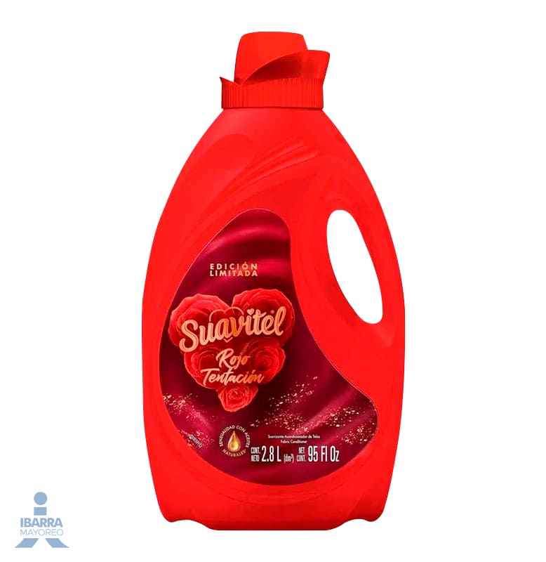 suavizante suavitel rojo tentacion 2 8 l | Ibarra Mayoreo