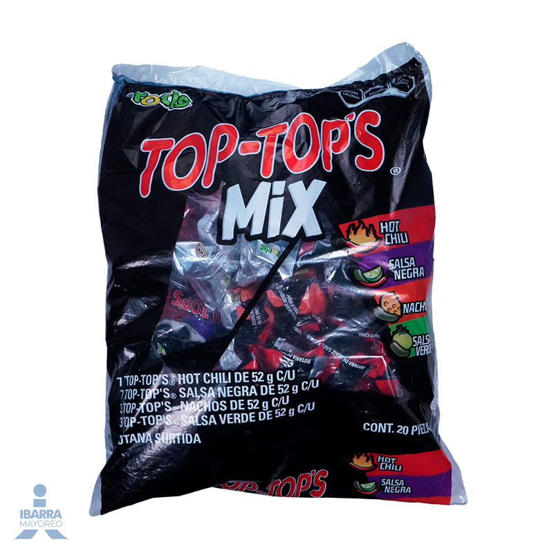 totis top-tops mix 20 pzas | Ibarra Mayoreo