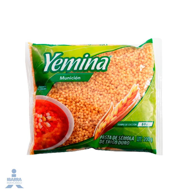 pasta yemina municion 200 g | Ibarra Mayoreo