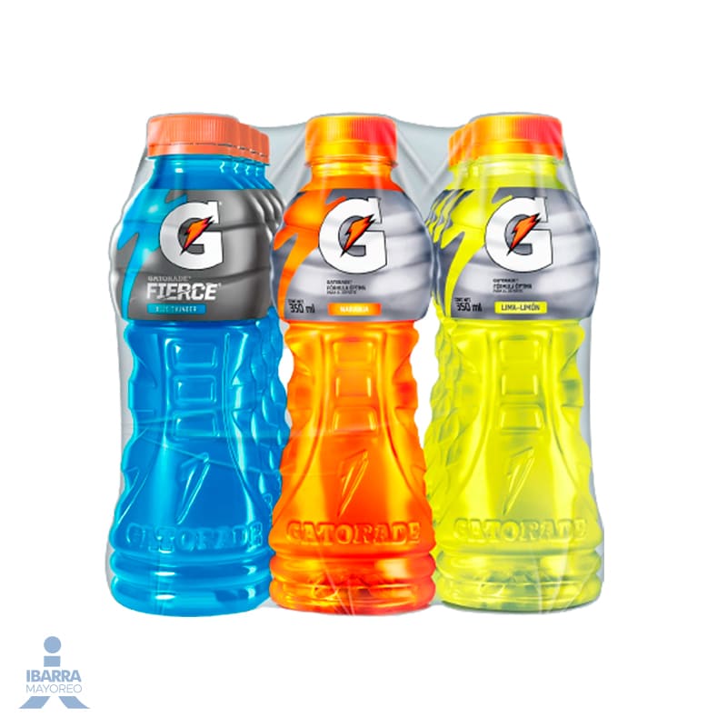 bebida gatorade surtido 12/350 ml | Ibarra Mayoreo
