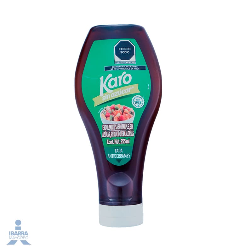 jarabe de maiz karo maple sin azucar 255 ml | Ibarra Mayoreo