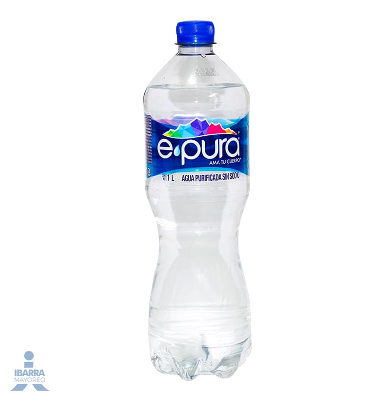 agua natural epura 1 l | Ibarra Mayoreo