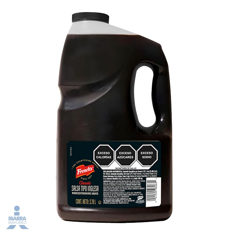 salsa inglesa frenchs 3 78 l | Ibarra Mayoreo