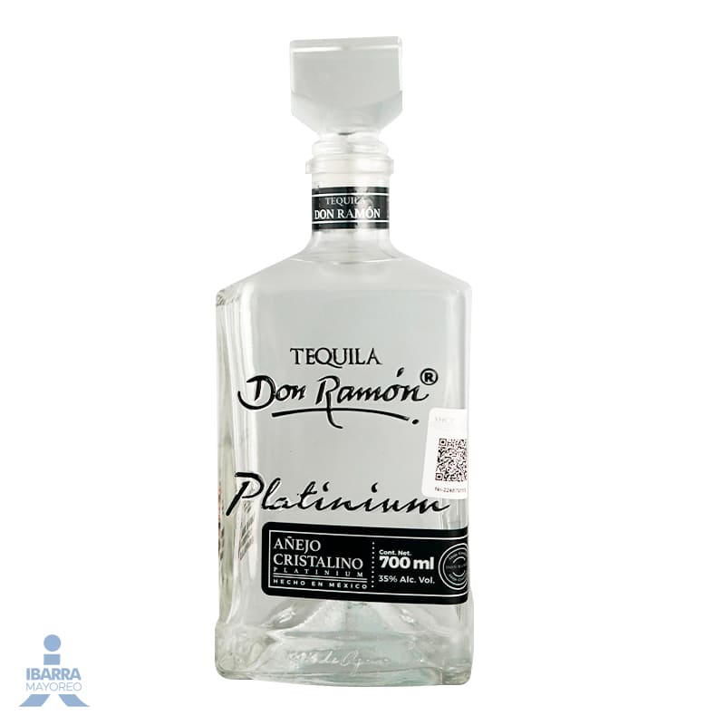 tequila don ramon platinum 700 ml | Ibarra Mayoreo