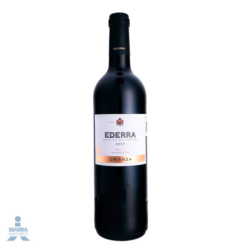 vino tinto ederra rioja crianza 750 ml | Ibarra Mayoreo