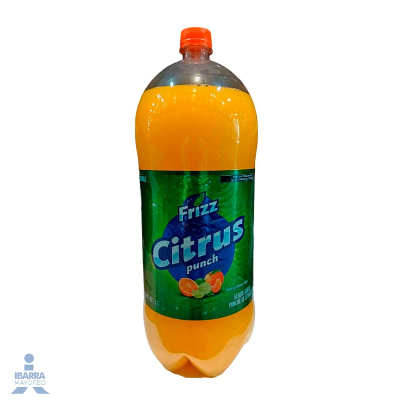 bebida frizz citrus punch 3 l | Ibarra Mayoreo