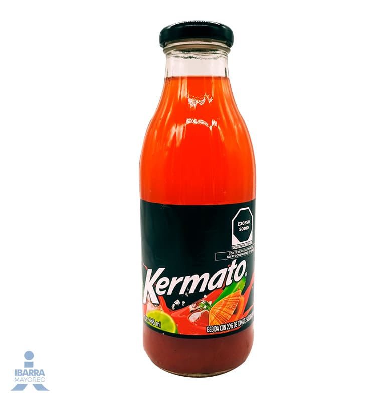 JUGO KERMATO TOMATE Y ALMEJA 445 ML | Ibarra Mayoreo