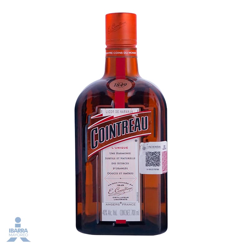 licor cointreau naranja 700 ml | Ibarra Mayoreo