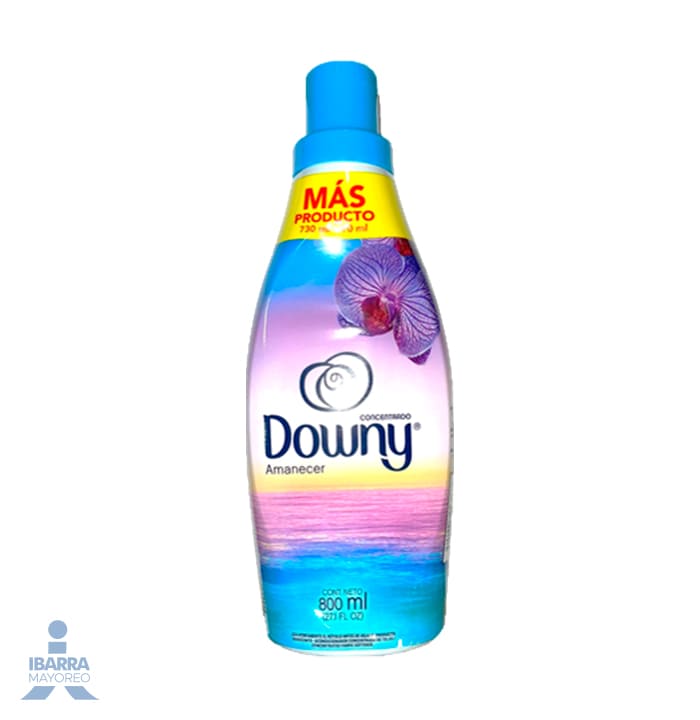 suavizante downy concentrado amanecer 9/800 ml + 3 gratis | Ibarra Mayoreo