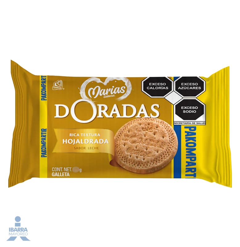 galletas gamesa marias doradas 199 g | Ibarra Mayoreo