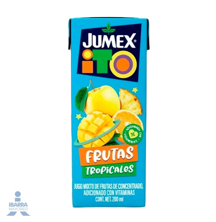 jugo jumex ito frutas tropicales 200 ml | Ibarra Mayoreo