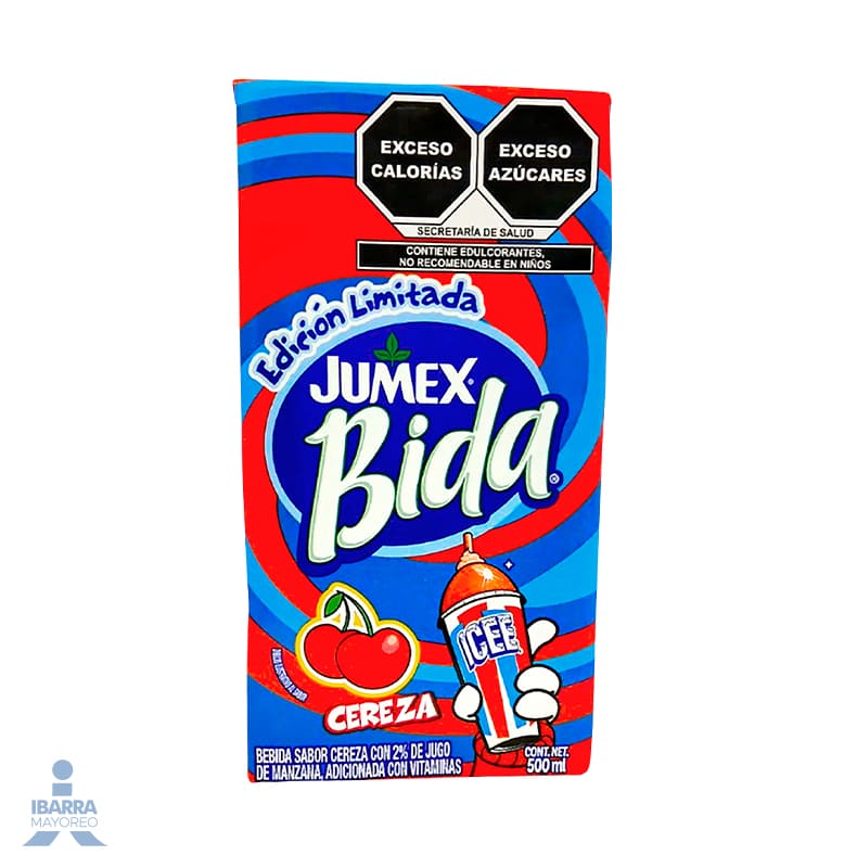 bebida bida icee cereza 500 ml | Ibarra Mayoreo