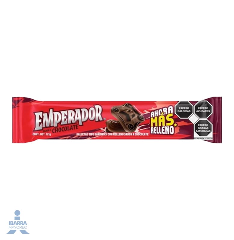 galletas gamesa sandwich emperador chocolate 121 g | Ibarra Mayoreo