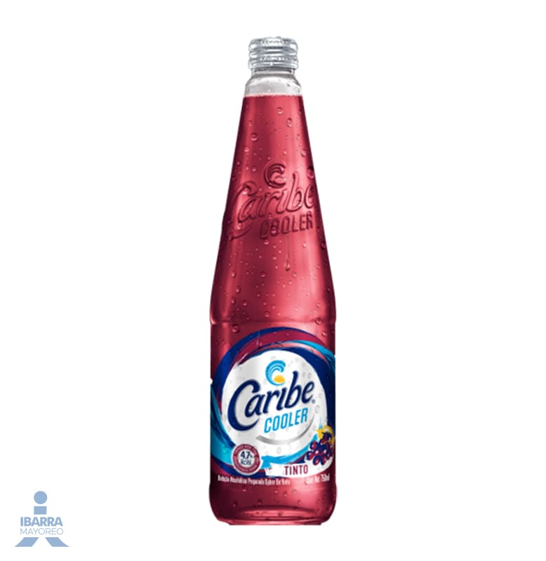 bebida caribe cooler tinto 750 ml | Ibarra Mayoreo
