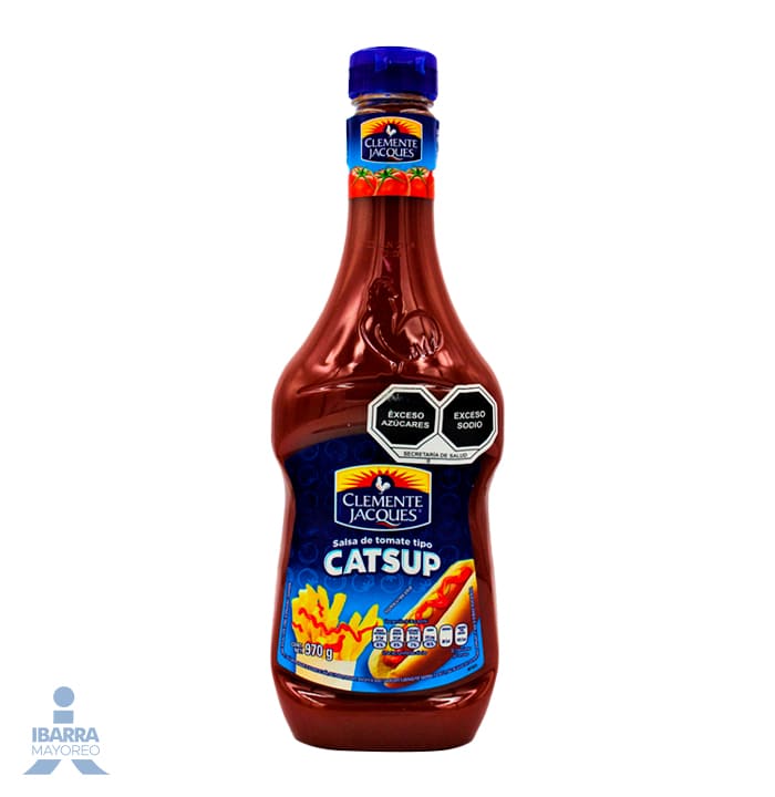 salsa catsup clemente jacques squeezable 1 kg | Ibarra Mayoreo