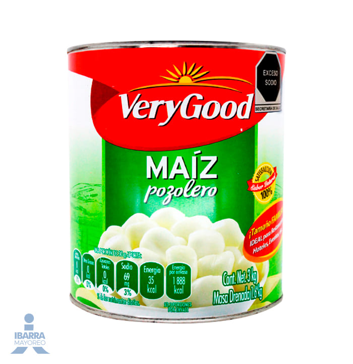 MAIZ POZOLERO VERY GOOD 3 KG.