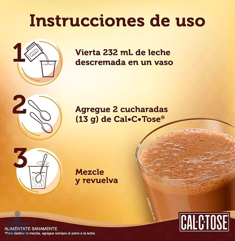 chocolate cal-c-tose lata 1 75 kg | Ibarra Mayoreo