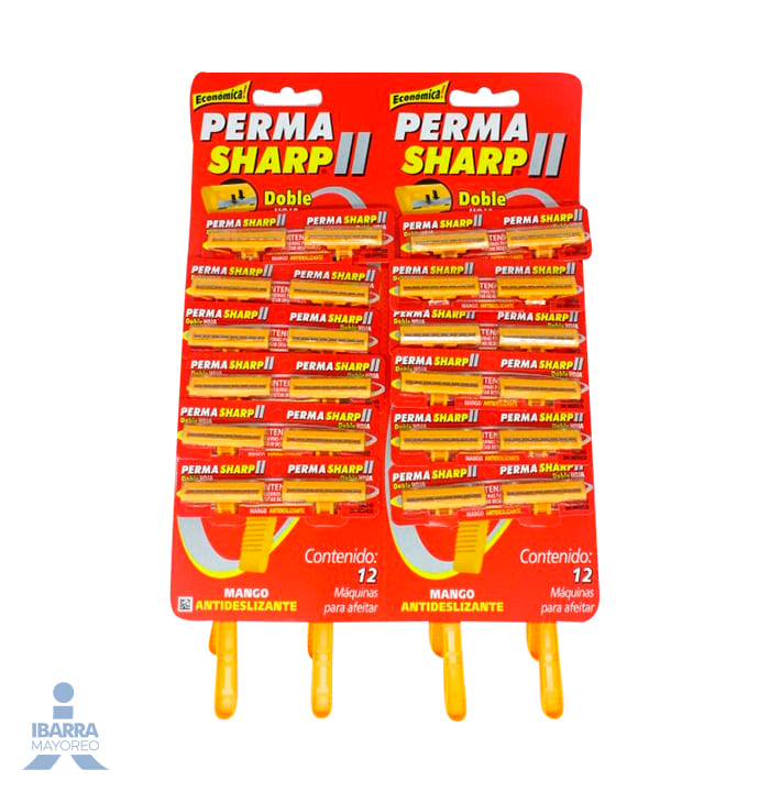 Rastrillo Gillette Permasharp Exh 24 pzas.